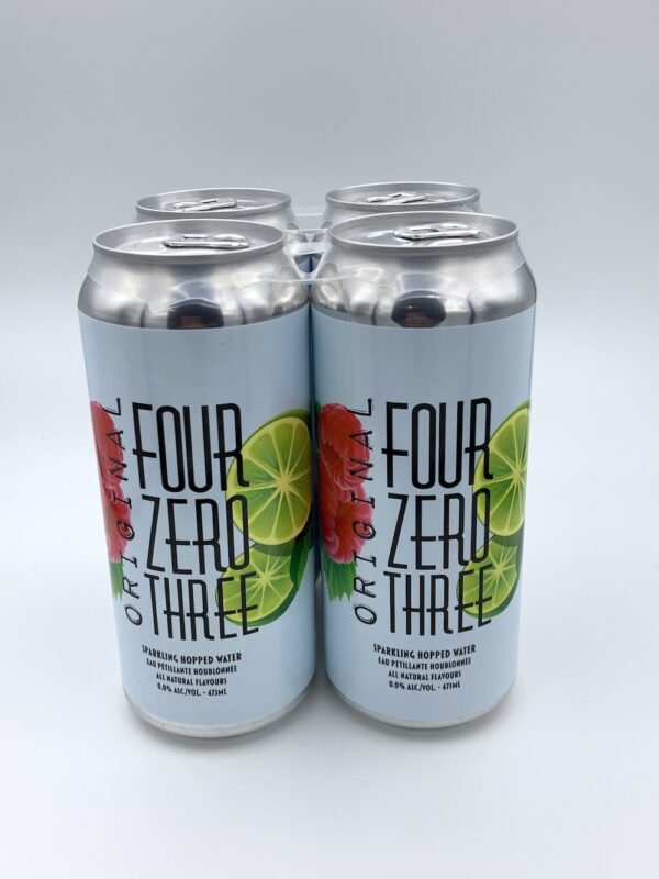Original Four Zero Three Sparking Hopped Water - Made in Alberta
